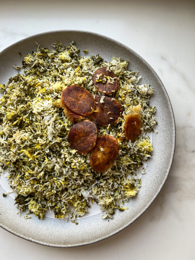 Sabzi Polo - Cooking with Zahra