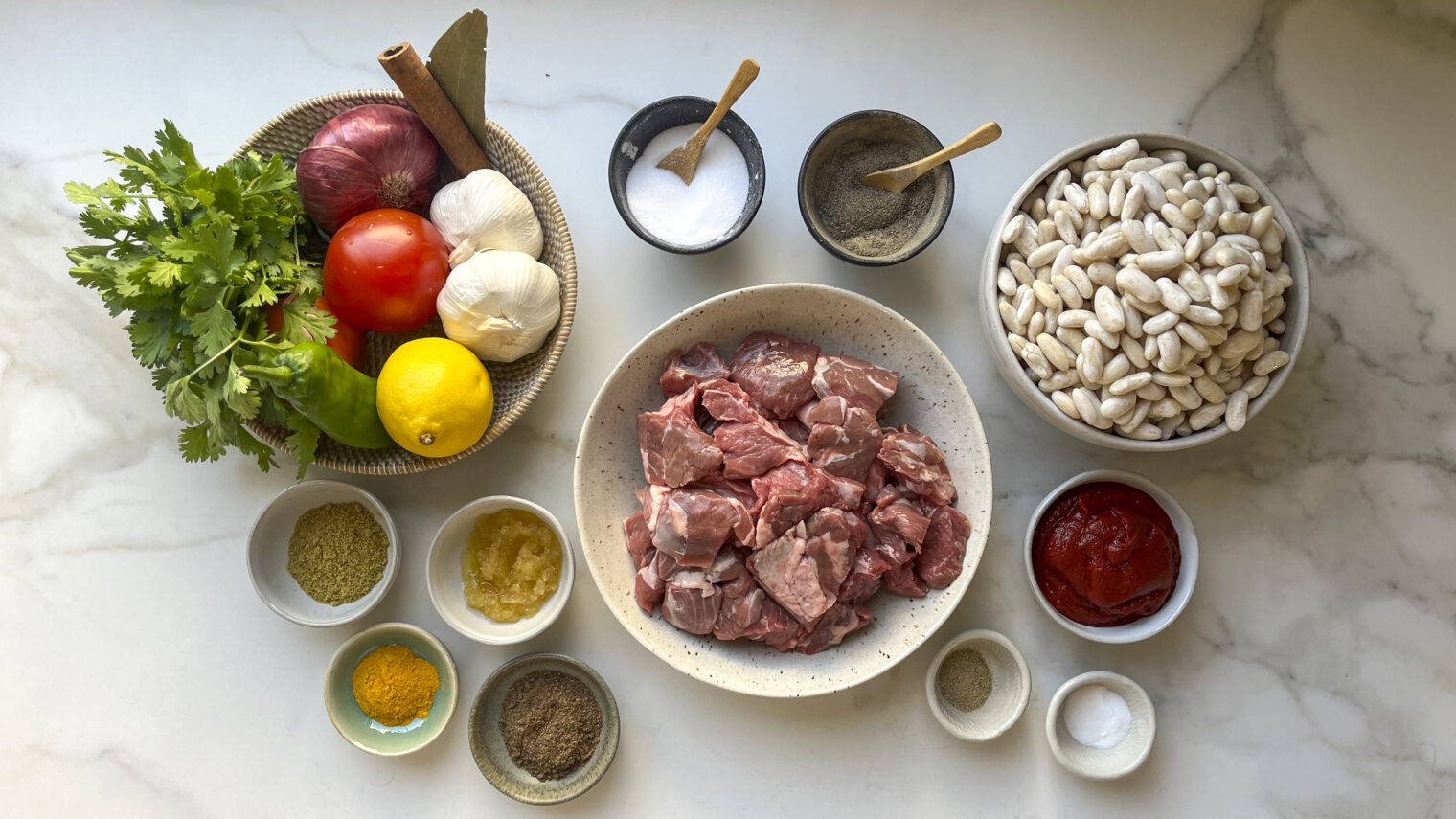 Mouth-watering and Hearty Fasoulia Stew - Cooking with Zahra