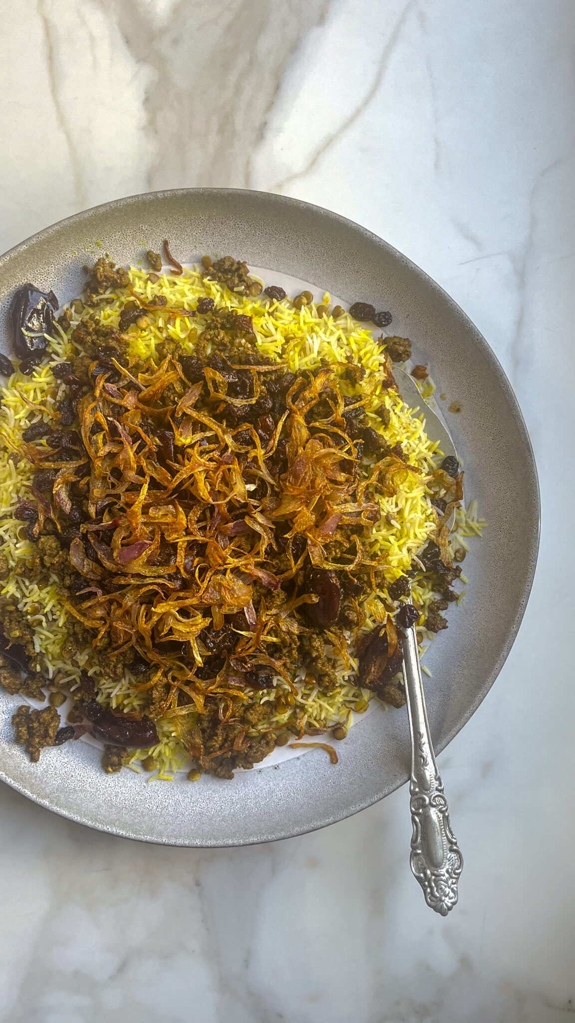Adas Polo (Persian-style Lentil and Rice) - Cooking with Zahra