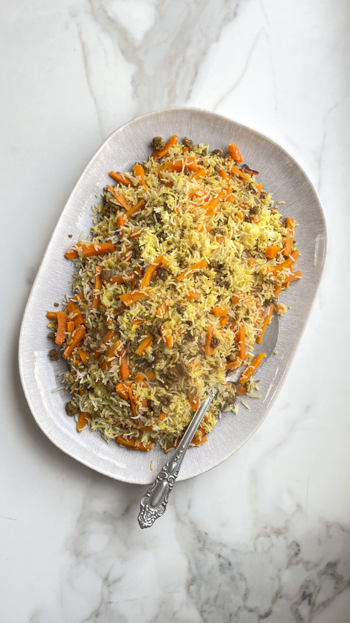 Havij Polo (Persian Carrot Rice) - Cooking with Zahra