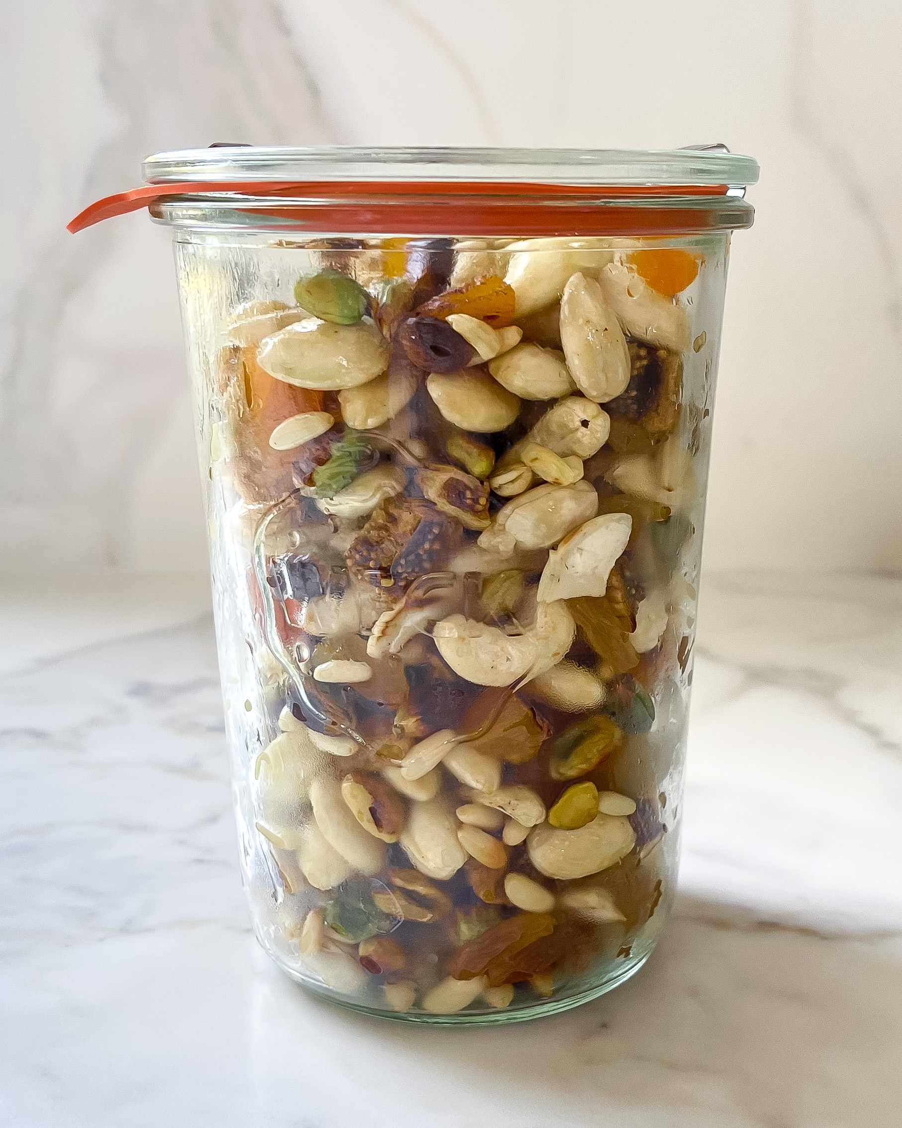 Easy to make Mixed Fried Nuts and Dried Fruit Topping - Cooking with Zahra