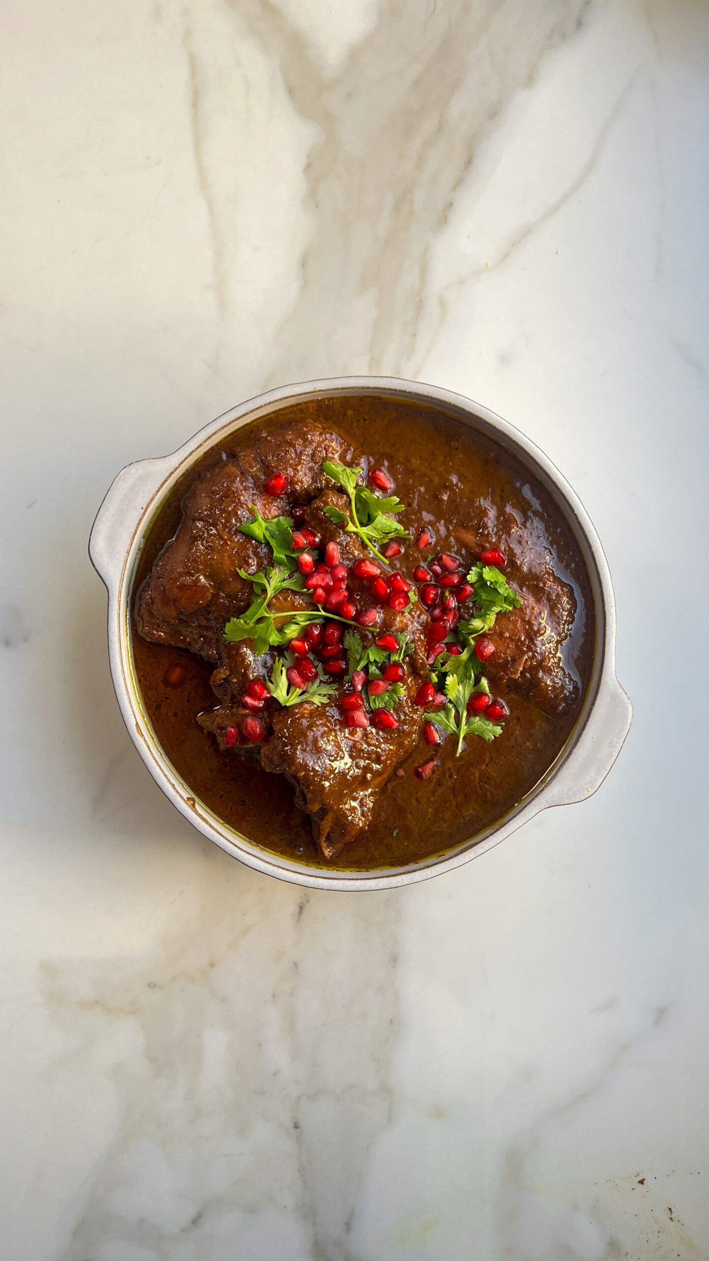 Khoresht-e-Fesenjoon (Persian Walnut Stew with Chicken) - Cooking with ...