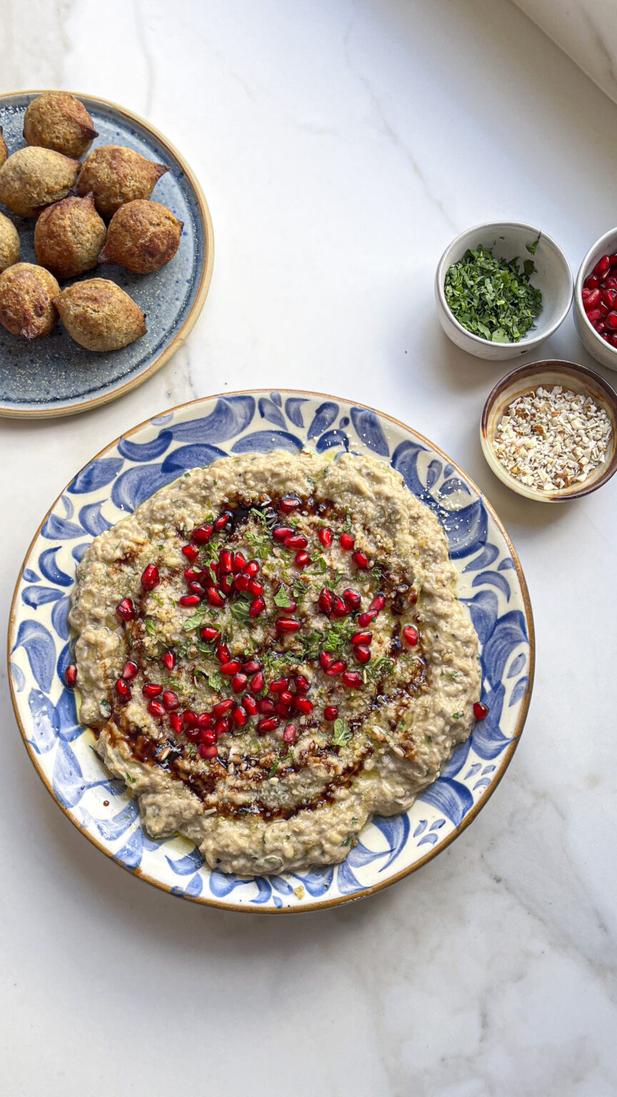 Simple Smoky Moutabal with Zahra's Kitchen Lamb Kibbeh - Cooking with Zahra